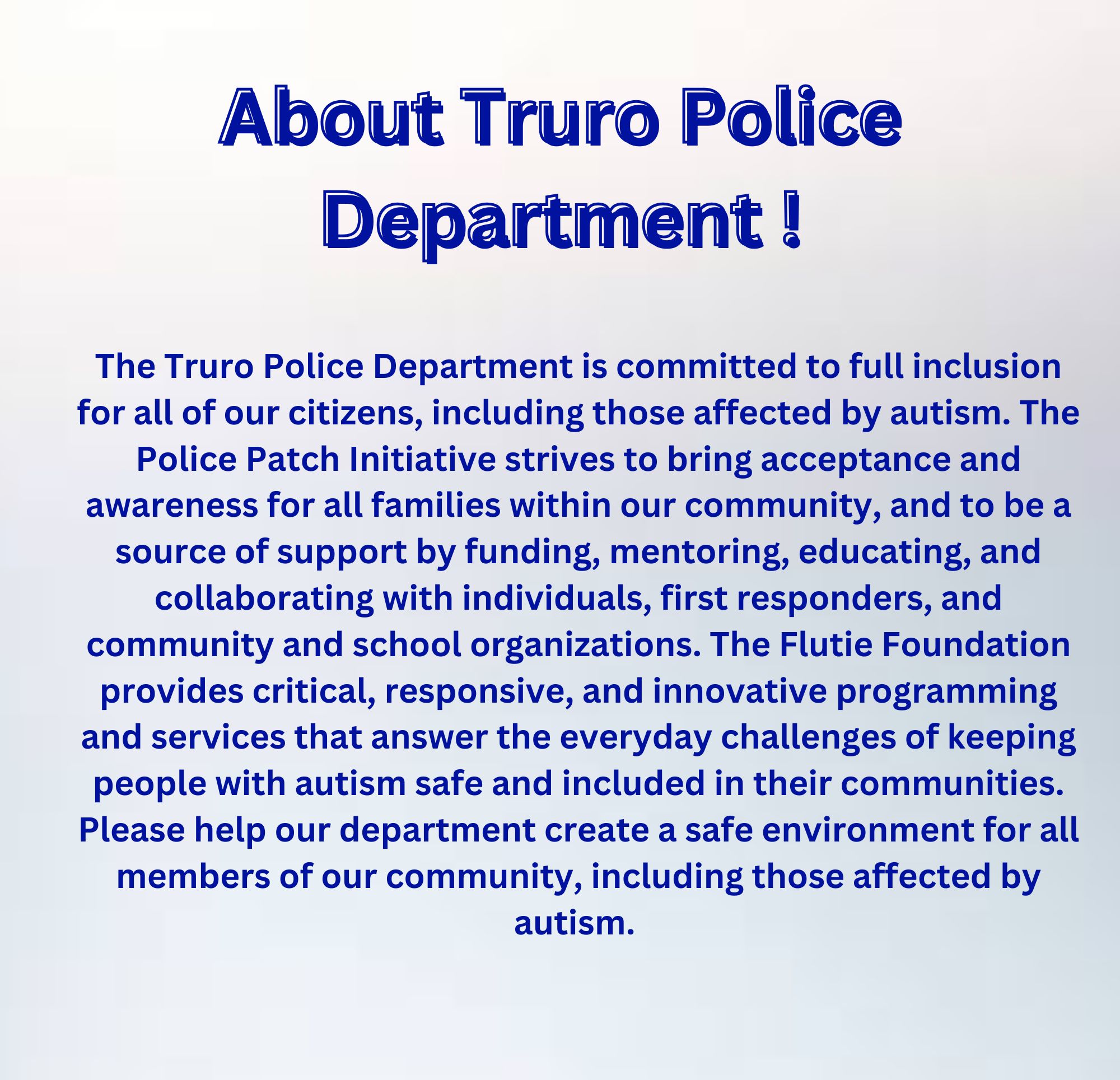Truro Police Department 2025